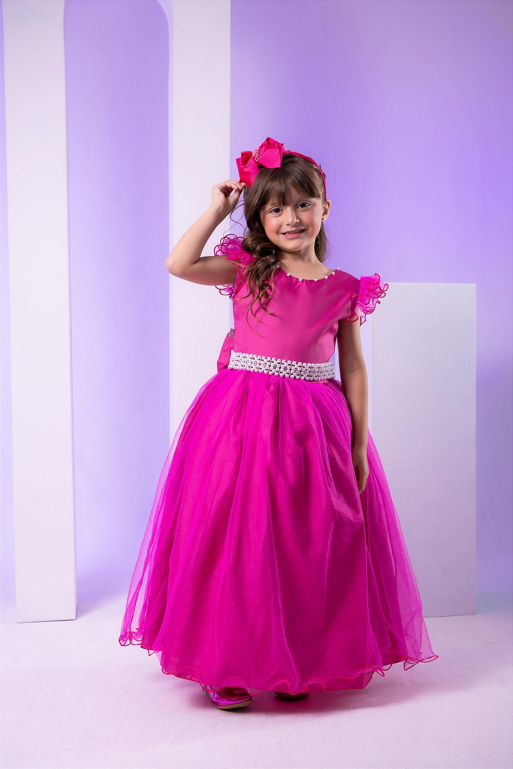 Vestido Marie Longo Amanda Rosa Pink – Ser Humaninho